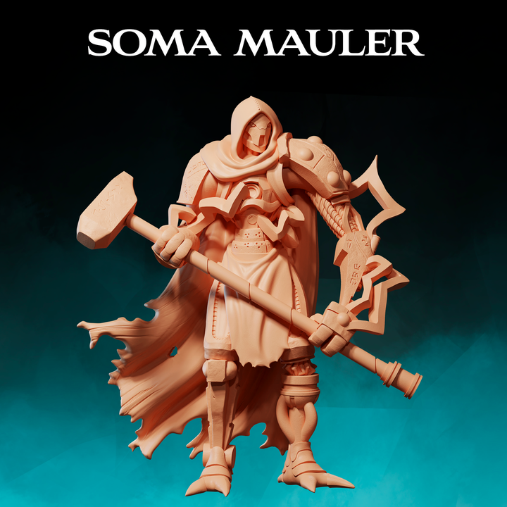 3D Printable Soma Mauler by Dillon Olney